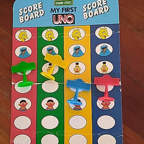 Sesame Street | Toys | Sesame Street My First Uno Game989 | Poshmark